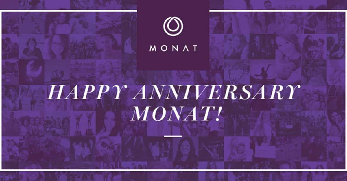 HAPPY ANNIVERSARY MONAT! - MONAT GLOBAL