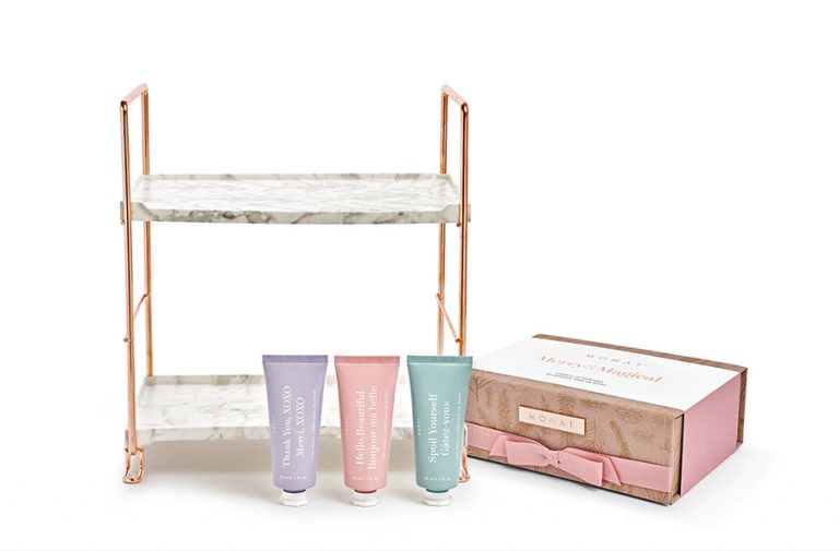 Give more than just a gift when you give a MONAT Holiday Gift Set ...