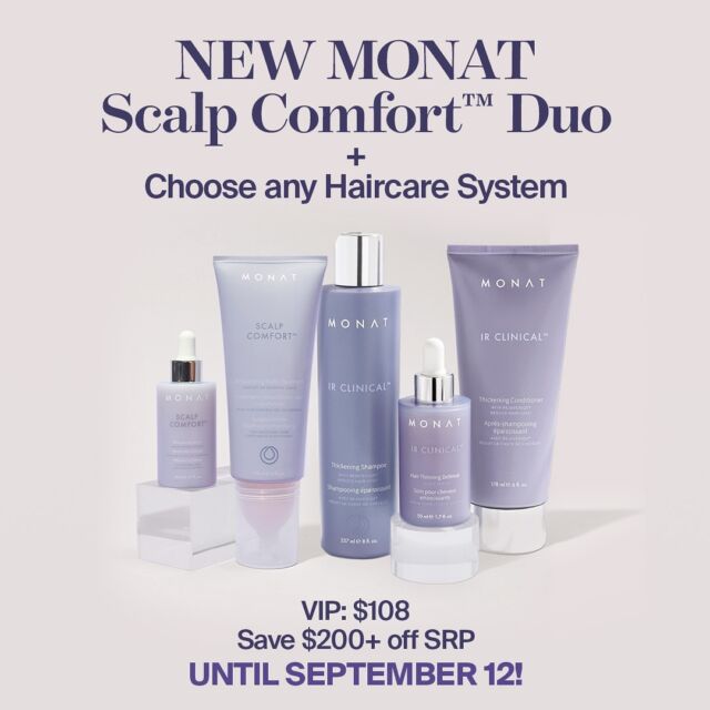 Say hello to your scalp’s new BFF! 🚨 The MONAT Scalp Comfort™️ Duo is ...